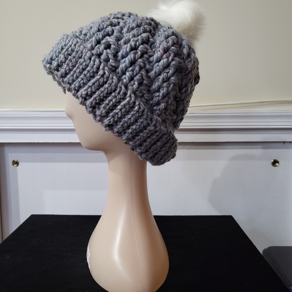 Hand Crafted | Accessories | Handmade Chunky Spiral Texture Hat | Poshmark